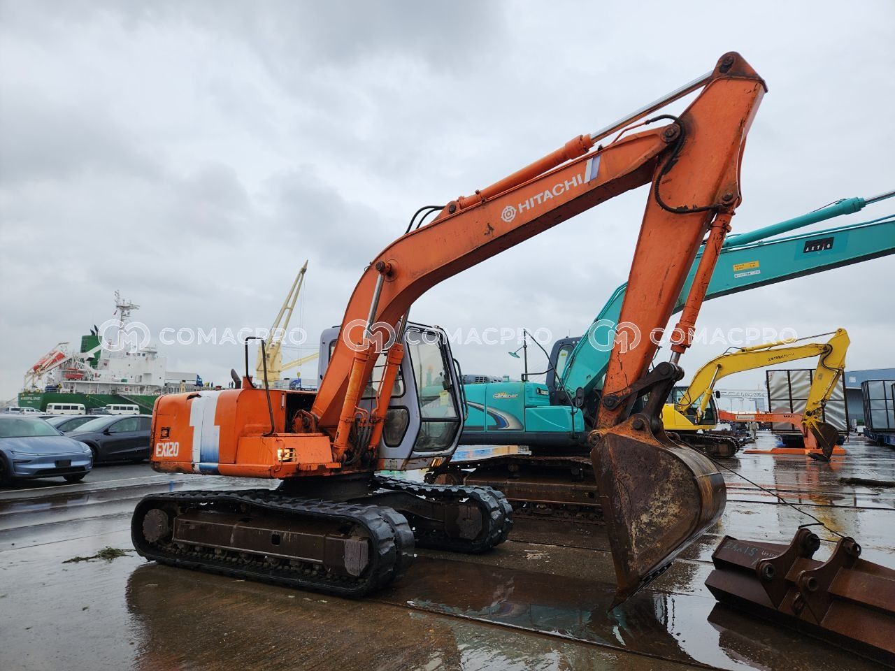 Máy xúc bánh xích HITACHI EX120-2 - 1992 - CoMacPro